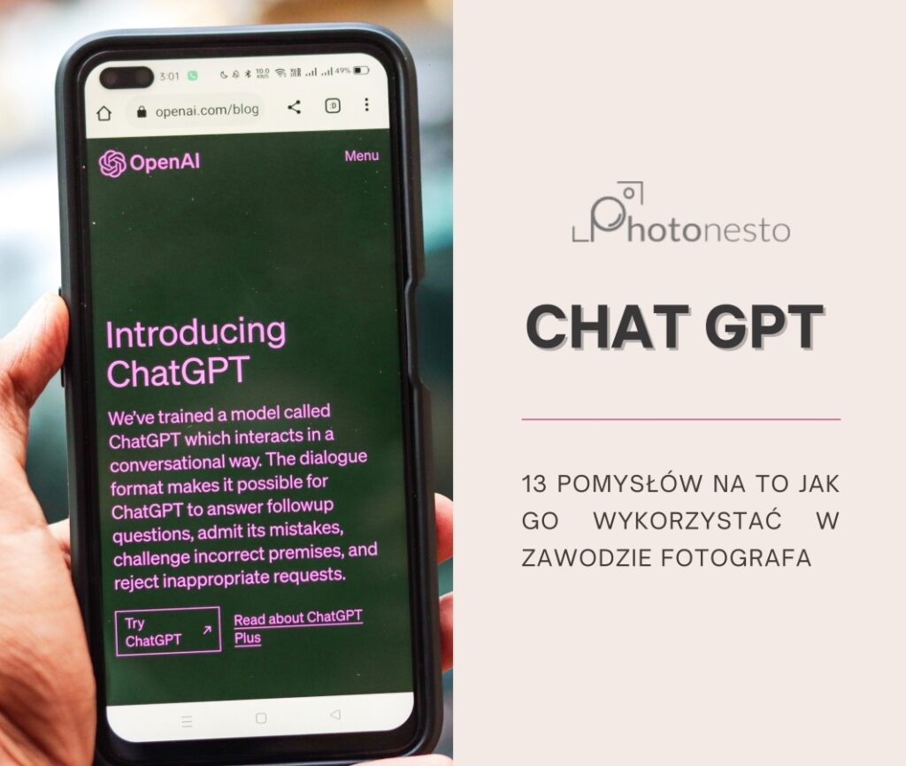 Chat GPT - Photonesto blog
